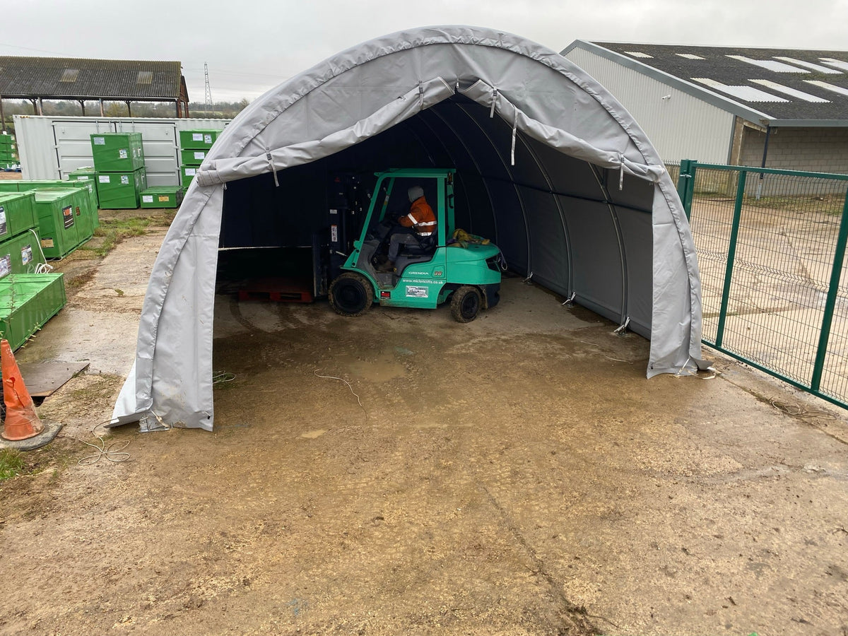 S-203012R - 20FT x 30FT Single Trussed Storage Tent – Brian Scott Engineering