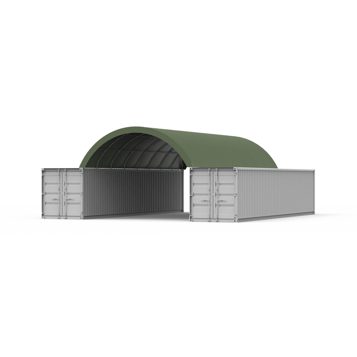 C2040H - 20 x 40ft Container Shelter – Brian Scott Engineering